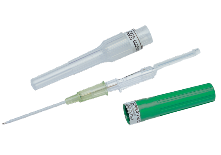 Cathéter I.V. Surflo™ 18G vert 32mm - Terumo, 50 pcs | Arseus Medical